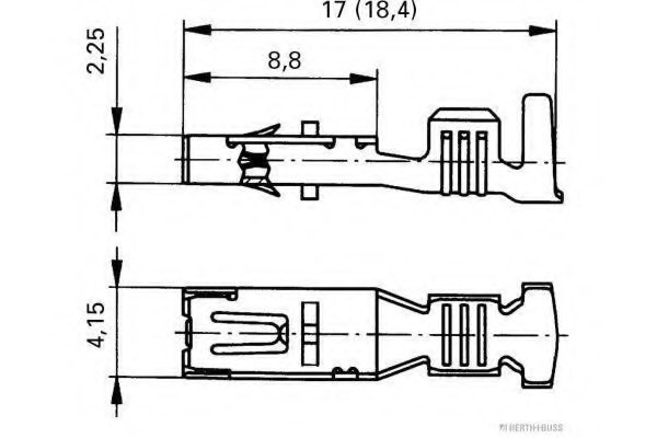 0095458226,MERCE 0095458226 Crimp Connector for MERCE