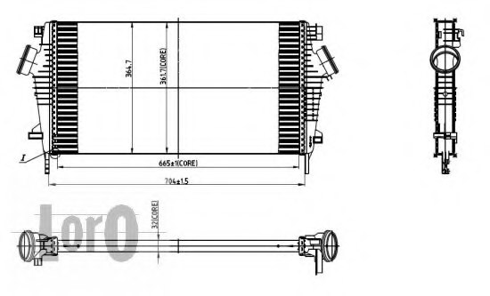 13241751,OPEL 13241751 Intercooler, charger for OPEL