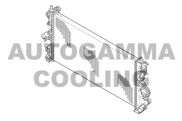 1342688080,FIAT 1342688080 Radiator, engine cooling for FIAT