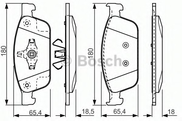 1775091,FORD 1775091 Brake Pad Set, disc brake for FORD