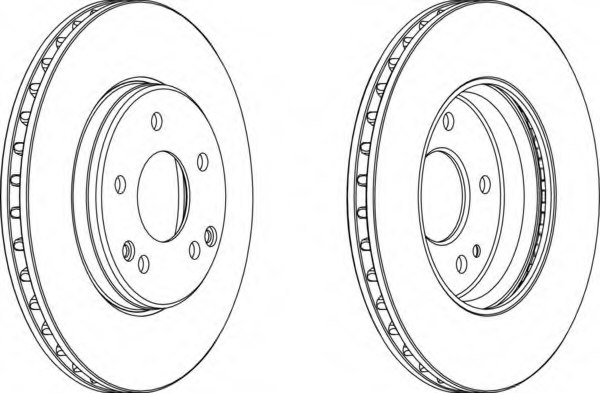 2034210312,MERCE 203 421 03 12 Brake Disc for MERCE