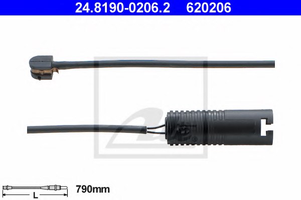 34351181344,BMW 34 35 1 181 344 Warning Contact, brake pad wear for BMW