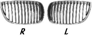51137077129,BMW 51137077129 Radiator Grille for BMW