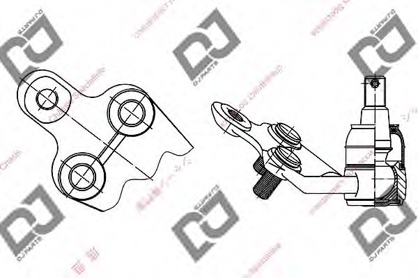 4334009100,DAIHATSU 4334009100 Ball Joint for TOYOTA