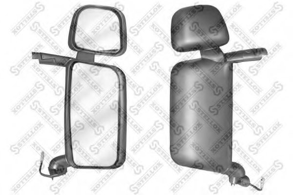 1723519,SCANI 1723519 Outside Mirror for SCANI