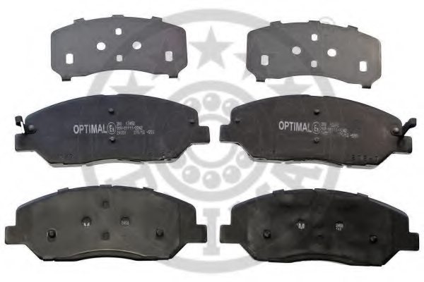 581012PA70,KIA 581012PA70 Brake Pad Set, disc brake for KIA
