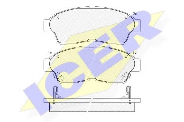 0446512110,TOYOTA 0446512110 Brake Pad for TOYOTA