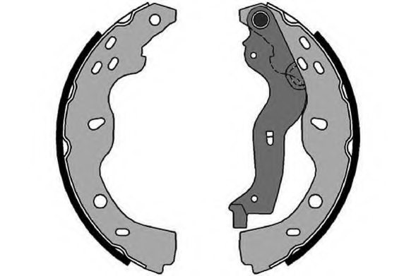 5320079J00,SUZUK 53200-79J00 Brake Shoe Set for SUZUK