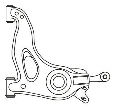 2023302607,MERCE 2023302607 Track Control Arm for MERCE