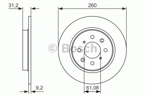 42510TM8G01,HONDA 42510-TM8-G01 Brake Disc for HONDA