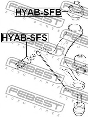 5455126000,HYUNDAI 54551 26000 Control Arm-/Trailing Arm Bush for HYUNDAI