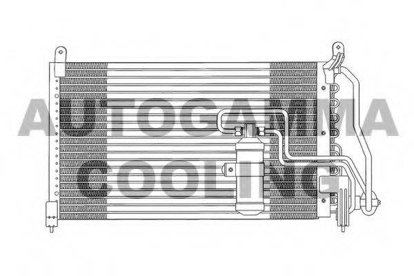 1850036,VAUXH 1850036 Condenser, air conditioning for VAUXH