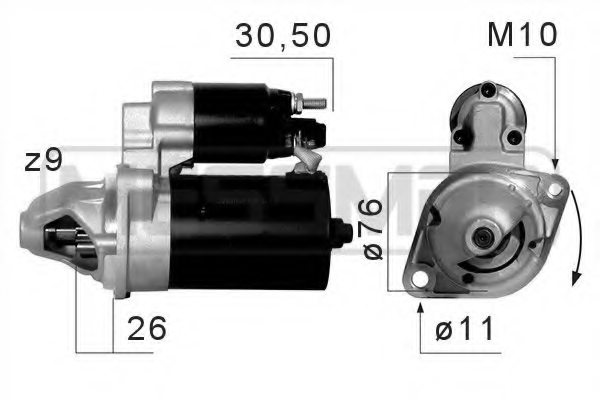 12417521123,BMW 12417521123 Starter for BMW