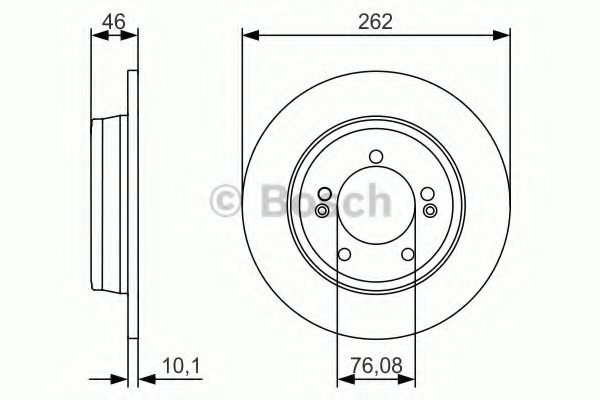 58411A6300,KIA 58411A6300 Brake Disc for KIA