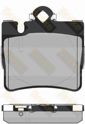 0044209420,MERCE 004 420 94 20 Brake Pad Set, disc brake for MERCE