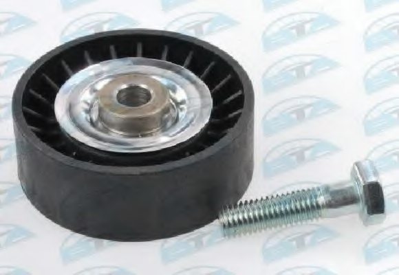 51758383,OPEL 51758383 Deflection/Guide Pulley, v-ribbed belt for OPEL
