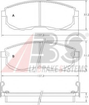 D1060JN00A,NISSA D1060-JN00A Brake Pad Set, disc brake for NISSA