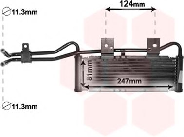 254602M000,HYUNDAI 254602M000 Oil Cooler, automatic transmission for ...
