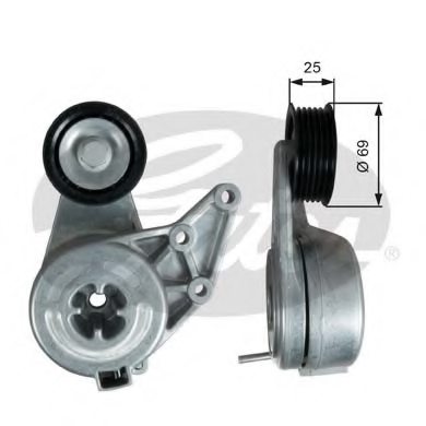 071145299B,VAG 071145299B Tensioner Lever, v-ribbed belt for VAG