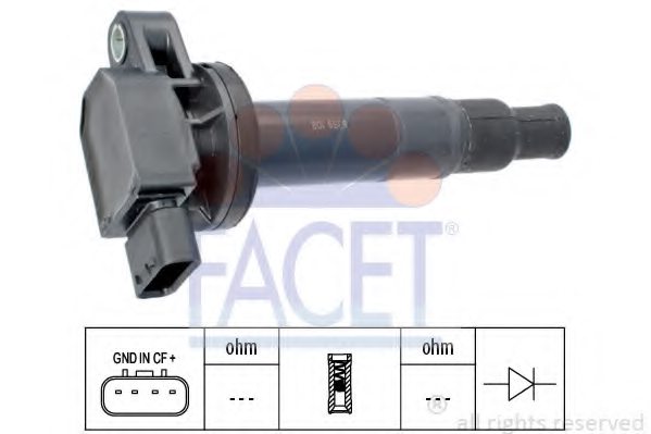9091902270,TOYOTA 90919-02270 Ignition Coil for TOYOTA