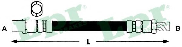 2214200248,MERCE 221 420 02 48 Brake Hose for MERCE