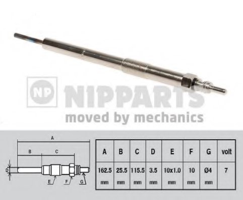 110655X00A,NISSA 11065 5X00A Glow Plug for NISSA