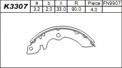 5321078010,SUZUK 53210-78010 Brake Shoe Set for SUZUK
