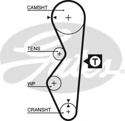 1356816030,TOYOT 1356816030 Timing Belt for TOYOT