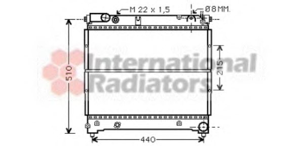 1770084CA0000,SUZUK 1770084CA0000 Radiator, engine cooling for SUZUK