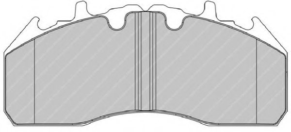 21024702,VOLVO 21024702 Brake Pad Set, disc brake for VOLVO