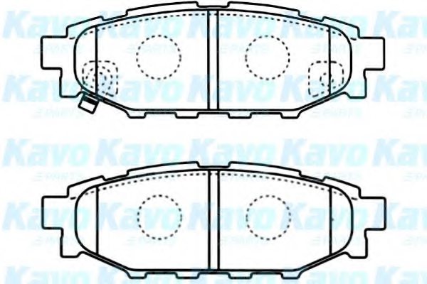 26696AG051,SUBAR 26696AG051 Brake Pad Set, disc brake for SUBAR
