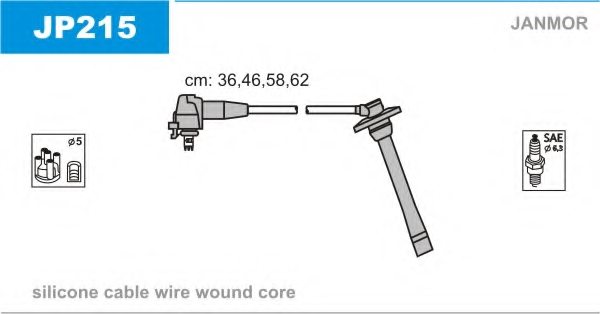 9091922373,TOYOTA 9091922373 Spark Plug Wire for TOYOTA