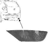 5P0945224,VW 5P0 945 224 Lens, combination rearlight for VW