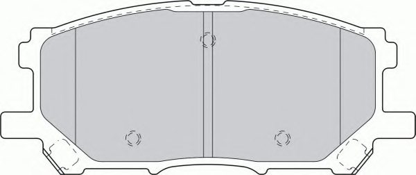 044660W070,LEXUS 044660W070 Brake Pad Set, disc brake for LEXUS