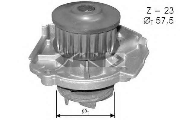 46422512,LANCIA 46422512 Water Pump for LANCIA