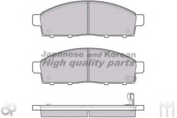 D6128,MK K D6128 Brake Pad Set, disc brake for MK K