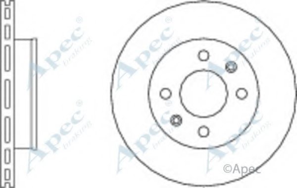 517121C000,HYUNDAI 51712-1C000 Brake Disc for HYUNDAI