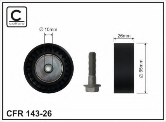 022145276F,VOLKSWAGEN 022145276F Idler Pulley for VOLKSWAGEN