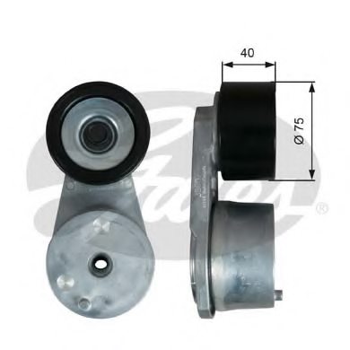 20935521,VOLVO 20935521 Belt Tensioner, v-ribbed belt for VOLVO