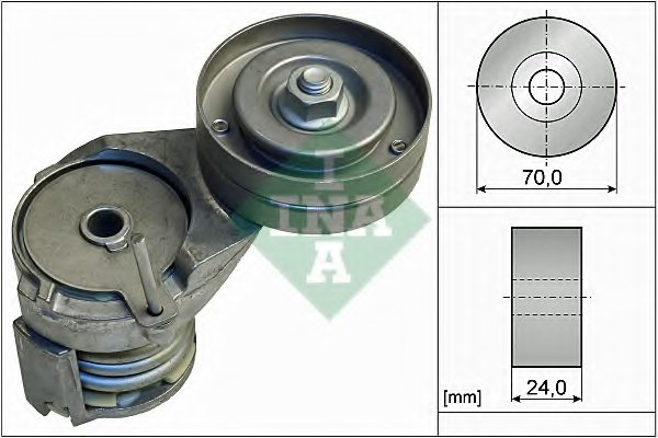 032145299A,VW 032145299A Tensioner Lever, v-ribbed belt for VW