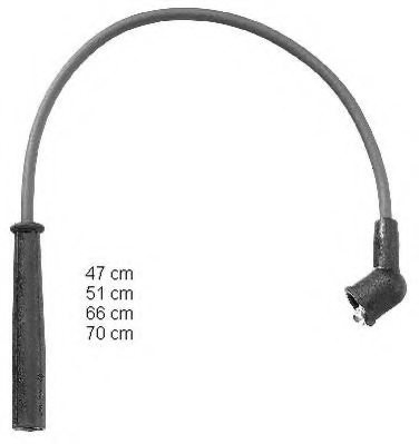 B33G18140A,MAZDA B33G-18-140 A Ignition Cable Kit for MAZDA