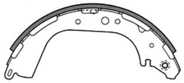 4406037G25,NISSA 44060-37G25 Brake Shoe Set for NISSA
