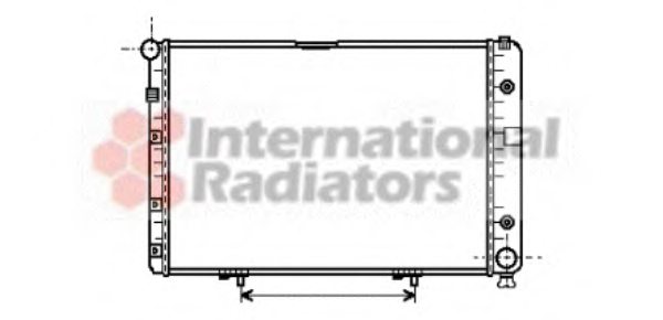 1245000002,MERCE 1245000002 Radiator, engine cooling for MERCE