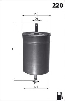 6U0201511D,VAG 6U0201511D Fuel filter for VAG