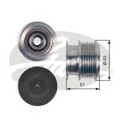 31285489,FORD 31285489 Alternator Freewheel Clutch for FORD