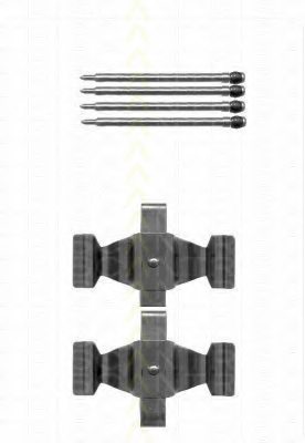 0044205120,MERCE 004 420 51 20 Brake Pad Set, disc brake for MERCE