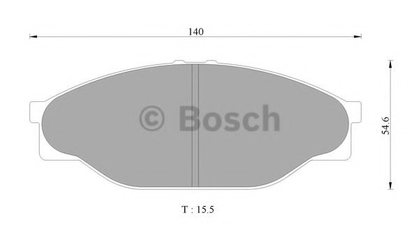 0446526051,TOYOT 04465-26051 Brake Pad Set, disc brake for TOYOT