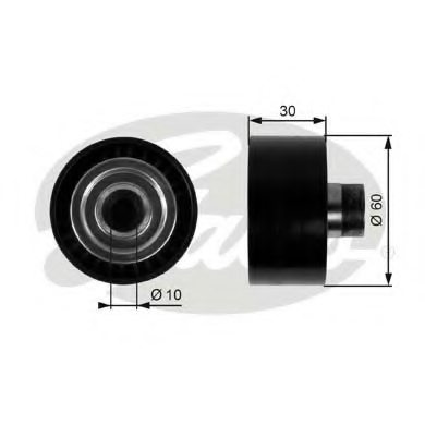 1611422880,PEUGE 1611422880 Deflection/Guide Pulley, v-ribbed belt for ...