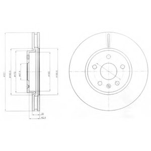 1357915O,VAUXH 1357915O Brake Disc for VAUXH