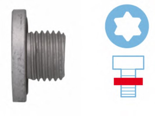 90502556,OPEL 90502556 Oil Drain Plug, oil pan for OPEL